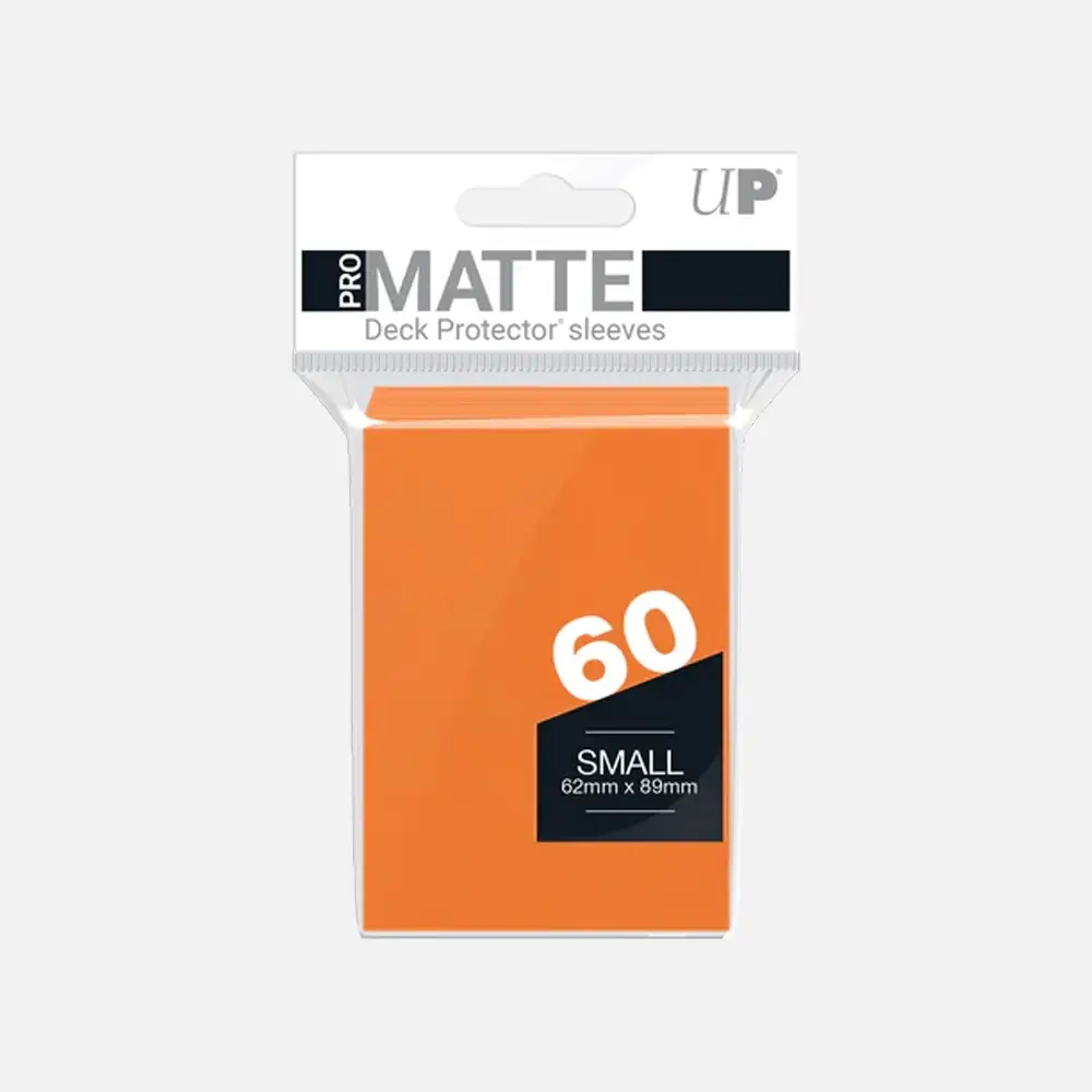 Ultra Pro Small Matte Deck Protector sleeves - Orange (60ct)
