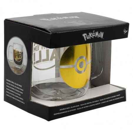 Glass Mug Pokémon Pokéball (290 ml)